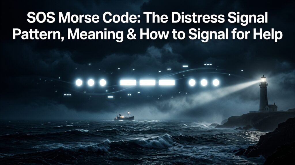 SOS Morse Code: Pattern, Meaning & How to Signal | UK Guide